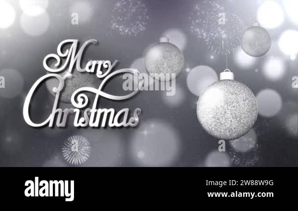 4K 3D Falling snow isolated on White background Loop Animation ...