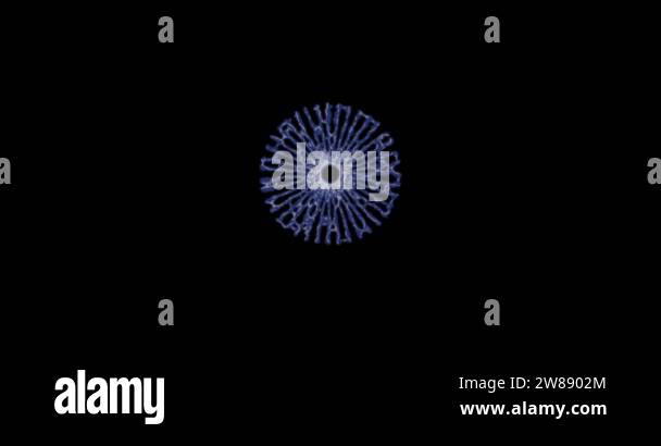 Hypnotic abstract animated screensaver. Fascinating animation of liquid ...