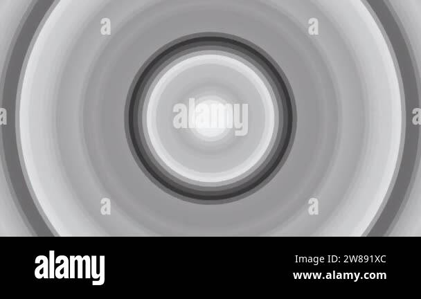 4K Abstract Radial Wave Displacement Map Black And White Loop Animation ...