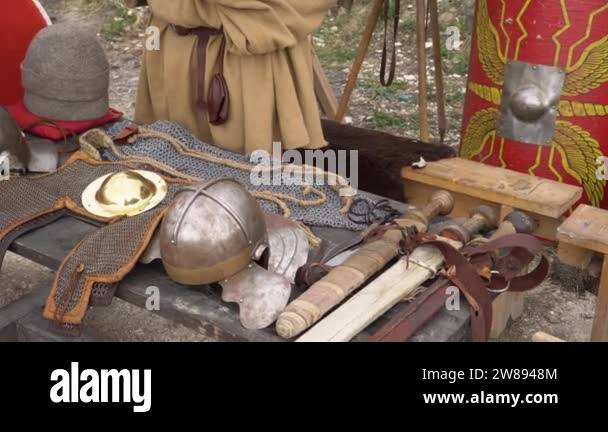 Ancient rome weapons Stock Videos & Footage - HD and 4K Video Clips - Alamy