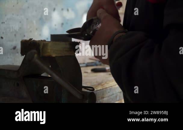 Metalwork scissors Stock Videos & Footage - HD and 4K Video Clips - Alamy
