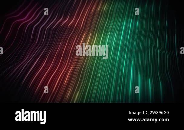 Abstract Gold Strings Waving Fx Background Loop/ 4k animation of an ...