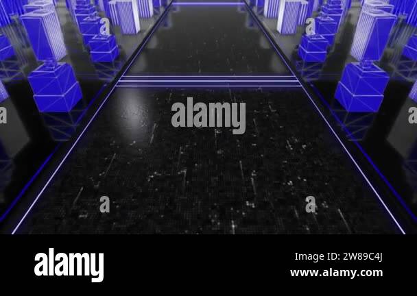 Fantasy city, aerial view of unreal world with cosmic alien city with ...