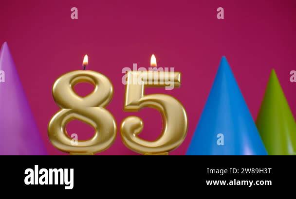 Number 85 celebration birthday Stock Videos & Footage - HD and 4K Video ...