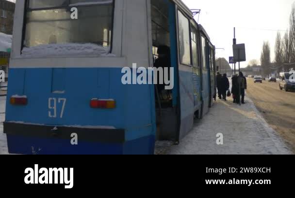 Tram at the tramstation Stock Videos & Footage - HD and 4K Video Clips ...