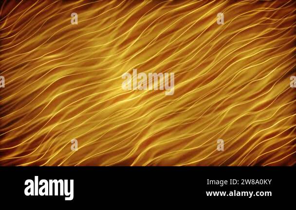 Abstract Gold Strings Waving Fx Background Loop/ 4k animation of an ...