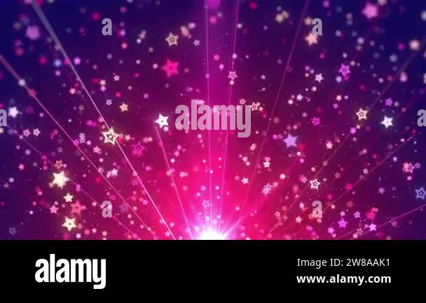 star lights particle background loop for title , opener , sci fi , news ...