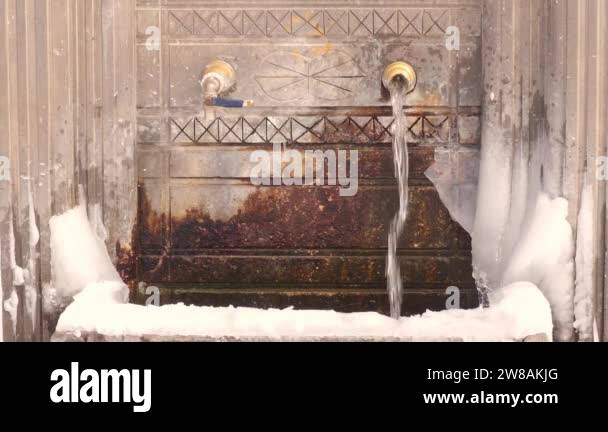 Erzurum, in Turkey.Ancient water source (Turkish: Su Kaynak).Islamic ...