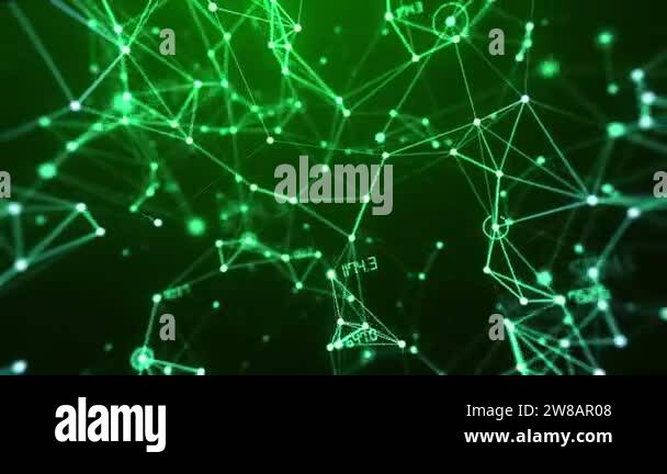 Data networks background loop for title , opener , sci fi , news , tech ...