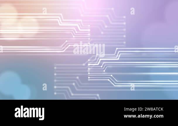 4K animation Data Transmission in Board Virtual Chip set cpu controller ...