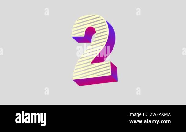Number 2 with Stock Videos & Footage - HD and 4K Video Clips - Alamy