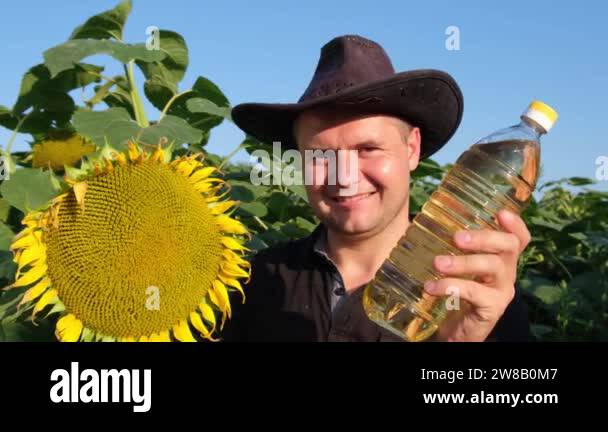Man holding big sunflower Stock Videos & Footage - HD and 4K Video ...