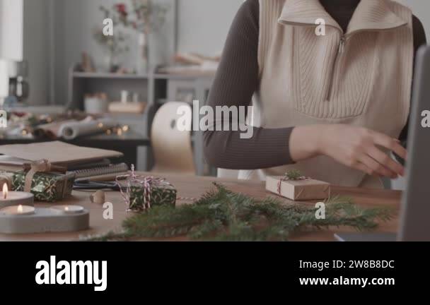 Workplace small christmas tree Stock Videos & Footage - HD and 4K Video ...