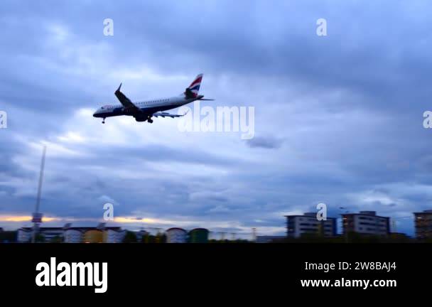 British airways plane seen Stock Videos & Footage - HD and 4K Video ...