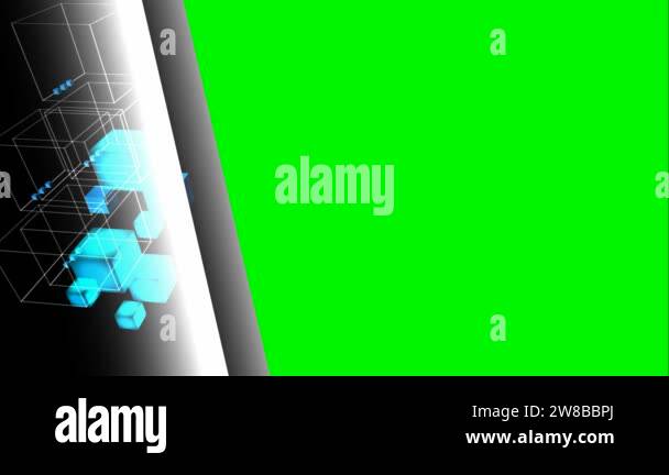 Animated loop able for broadcasting science artificial intelligence ...