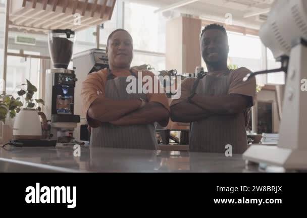 Man standing behind counter in Stock Videos & Footage - HD and 4K Video ...