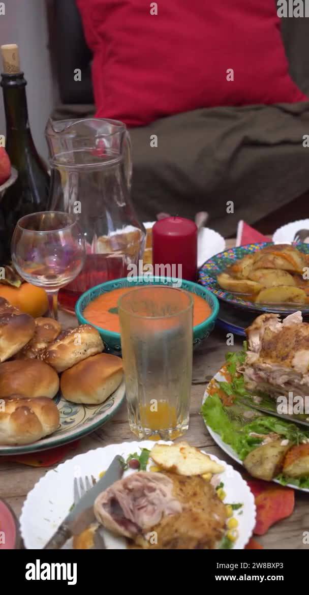 Waste of food at dinner table Stock Videos & Footage - HD and 4K Video ...