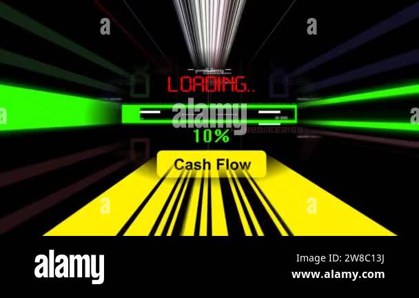Cash flow loading progress bar on the screen Stock Video Footage - Alamy Cash flow loading progress bar on the screen Stock Video Footage - Alamy