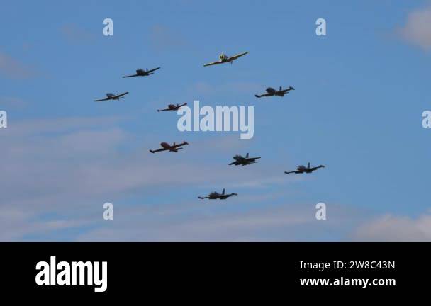 Military airplanes formation Stock Videos & Footage - HD and 4K Video ...