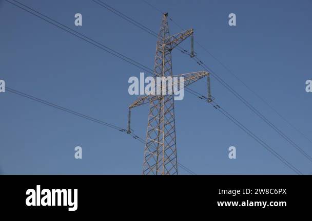 Electrical pylon and wires Stock Videos & Footage - HD and 4K Video ...