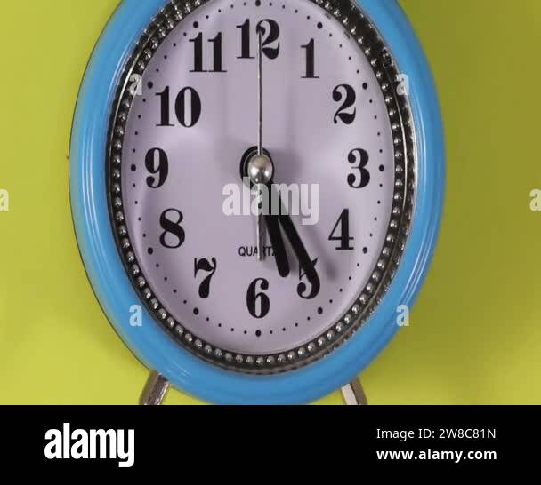Analogue alarm clock in room Stock Videos & Footage - HD and 4K Video ...
