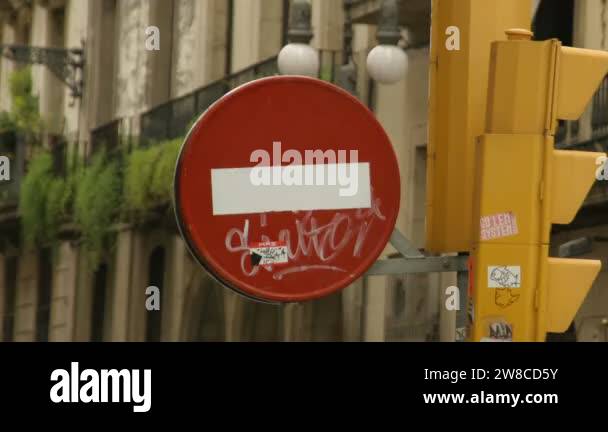 Sequence of road signs from many different cities Stock Video Footage ...