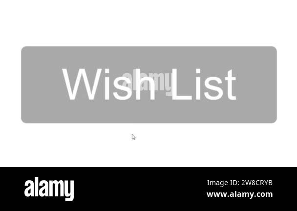 Mouse Cursor Slides Over And Clicks Add To Wish List Device Screen View Of Cursor Clicking