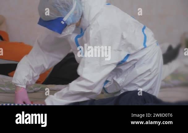 Blood collection for analysis from a patient in the infectious diseases ...