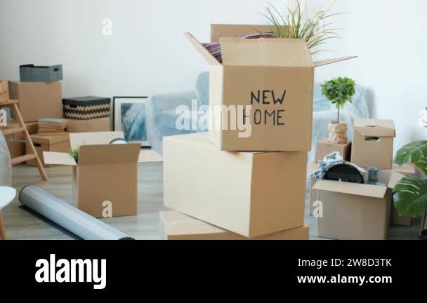 Cardboard boxes full Stock Videos & Footage - HD and 4K Video Clips - Alamy