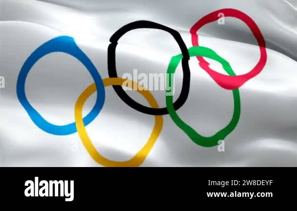 Olympic olympics rings logo Stock Videos & Footage - HD and 4K Video ...