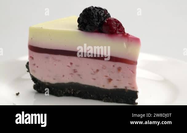 Homemade raspberry cheesecake Stock Videos & Footage - HD and 4K Video ...