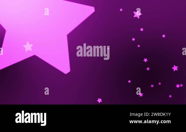 Star shape Particle Gradation Animation Motion Graphics Stock Video ...