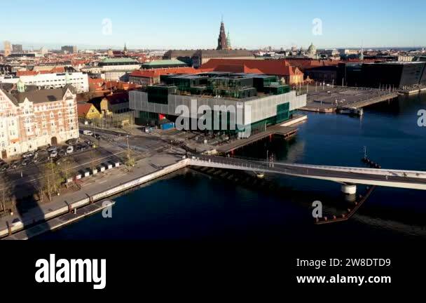 Danish Architecture Center DAC in Copenhagen, Denmark Stock Video ...