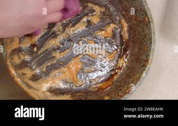 Sponge washing dirty dishes Stock Videos & Footage - HD and 4K Video ...