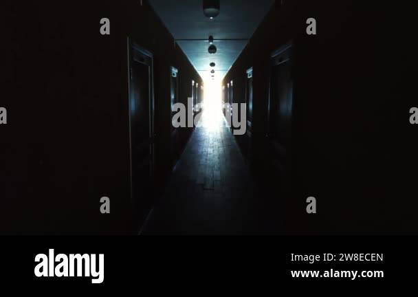 Empty dark corridor light end Stock Videos & Footage - HD and 4K Video ...