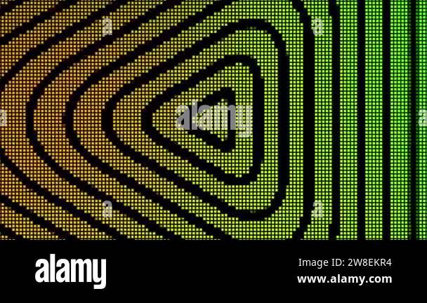 Geometric background with widening triangles in endless motion. Motion ...