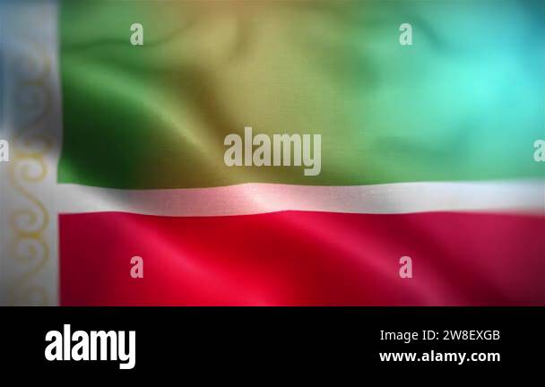International flag of Chechen Republic. Chechen Republic flag seamless ...