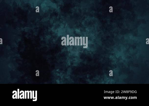 Seamless looping slowly zooming ink stains on dark blue backdrop ...