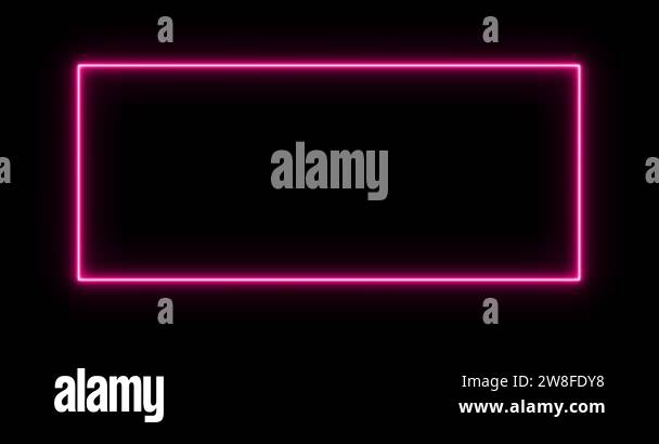 pink, purple neon color appearance frame, abstract motion screen ...