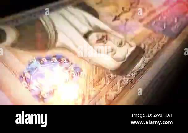 Jordan Dinar money counting. JOD banknotes. Fast cash note count macro ...