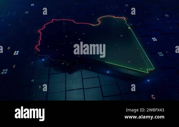 Libya map Stock Videos & Footage - HD and 4K Video Clips - Alamy