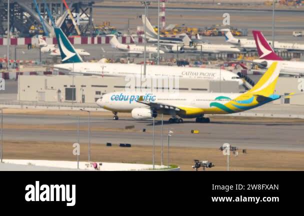 Airbus A330 Cebu Pacific Air Stock Video Footage - Alamy