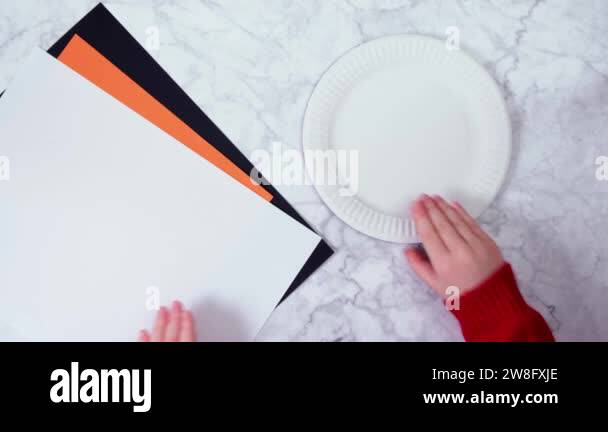 Step by step video instruction: how to make Tiger from Paper Plate ...
