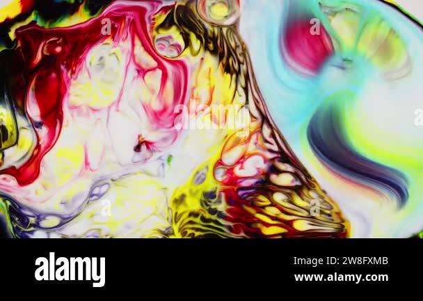 Abstract Water Paint Diffusion Explode Art. It is made with organic ...