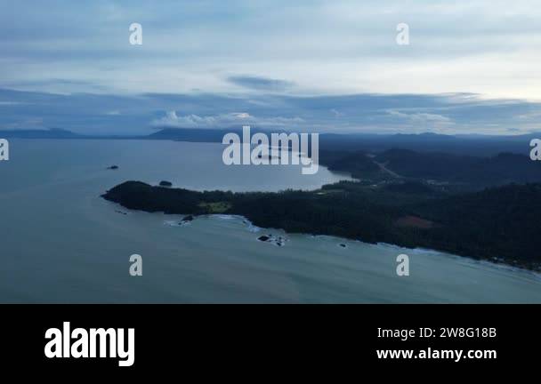 The Telok Teluk Melano Coastline and Serabang Beach at the most ...