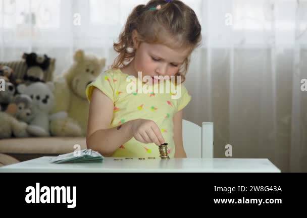 Coins to a child money for kids Stock Videos & Footage - HD and 4K ...
