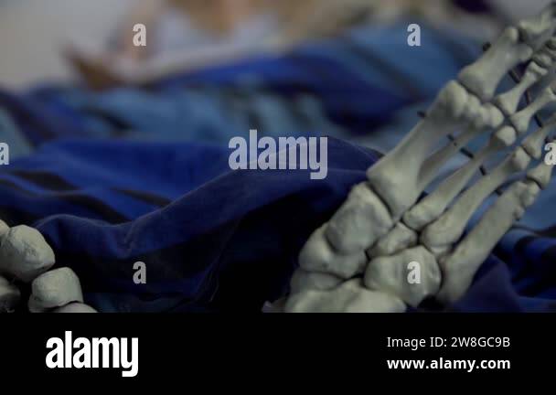 Skeleton sleeping Stock Videos & Footage - HD and 4K Video Clips - Alamy