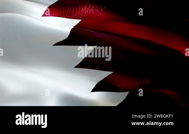 Qatar waving flag. National 3d Qatar flag waving. Sign of seamless Full ...