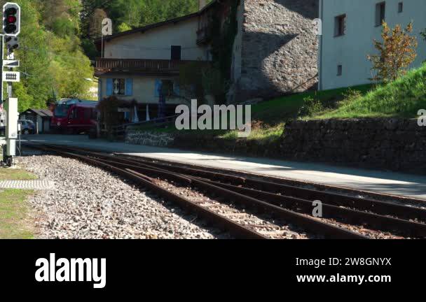 The Bernina Express train route takes you through incredible alpine ...