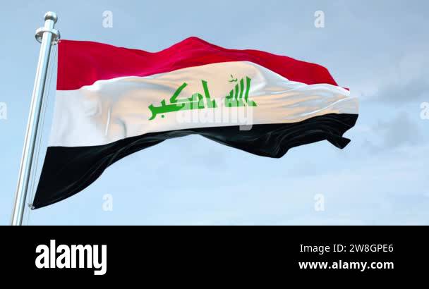 Iraq flag waving Stock Videos & Footage - HD and 4K Video Clips - Alamy